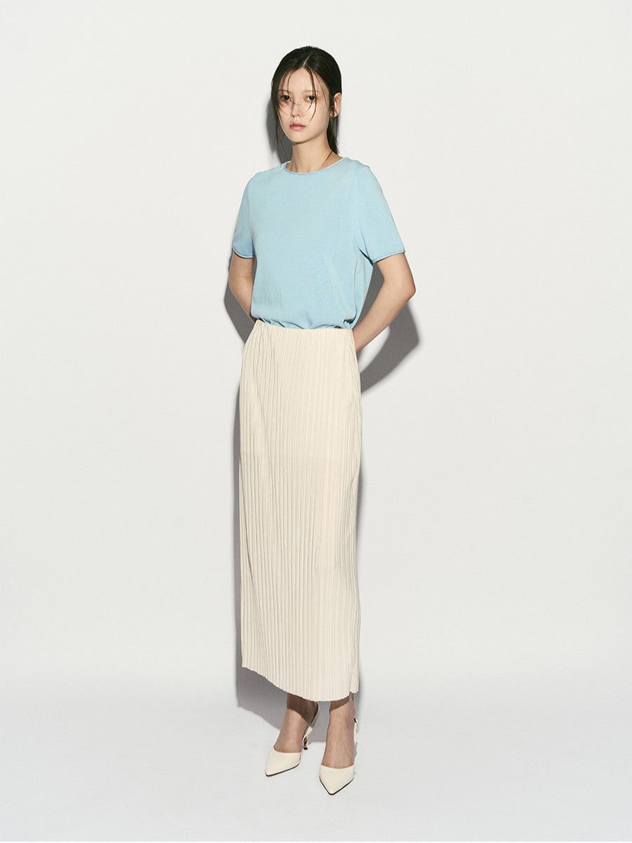 Pleated maxi skirt – fasfas